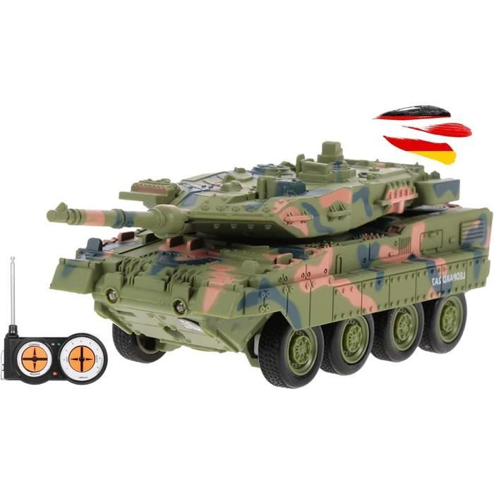 German Leopard 2A7 - Mini Char Télécommandé Avec Batterie Intégrée ...