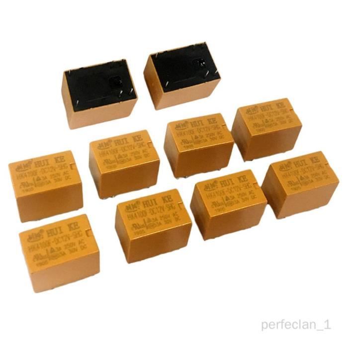 3V 12V 24V Relais De Puissance HK4100F-DC12V-SHG Montage Sur 6 Broches ...