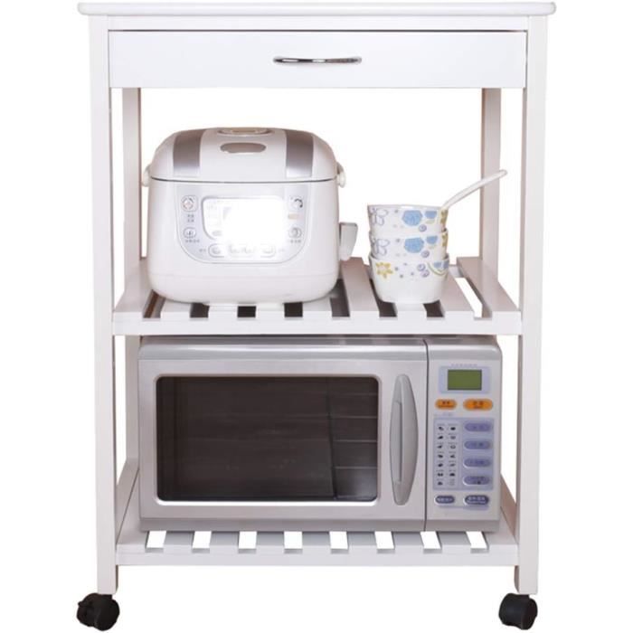 ZYFA Chariot de Cuisine,Chariot de Service en avec roulettes Rangement ...