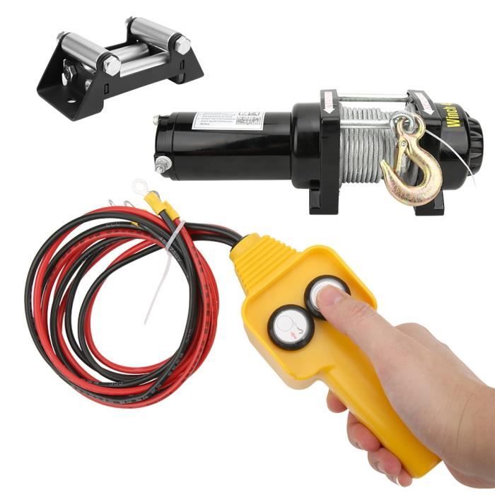 TMISHION treuil de véhicule Treuil électrique accessoire mécanique 12V ...