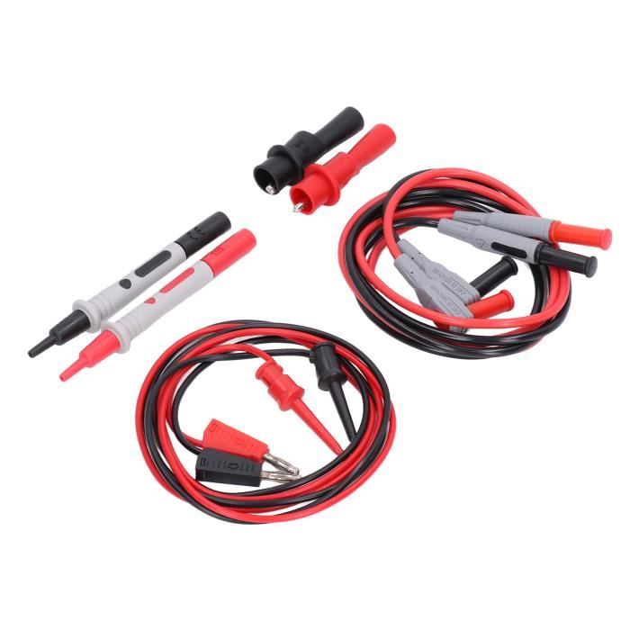 TMISHION Kit de test multimètre Kit d'essai de multimètre crochet d ...