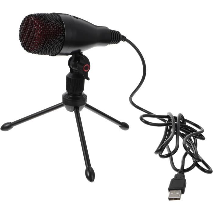 1 Ensemble Microphone Usb Microphone À Condensateur De Studio Vocal ...