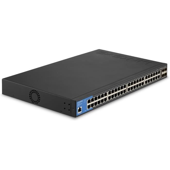 Switch Manageable Gigabit À 48 Ports Avec Emplacements Pour 4 Ports 10 ...