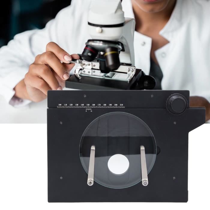 Plate-forme de microscope, KP-601 XY Rail de guidage Plate-forme ...