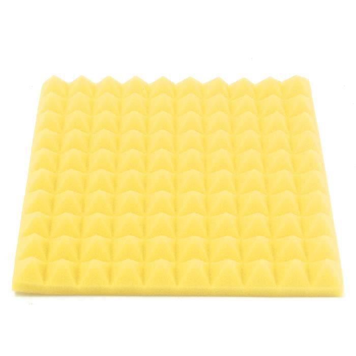 1PCS Pyramide Mousse Eponge Isolation Acoustique Insonorisation ...