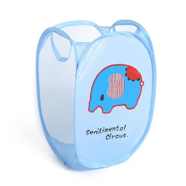 Panier à linge,Blue-elephant--Panier À Linge Pliant Salle De Bain, Sac ...