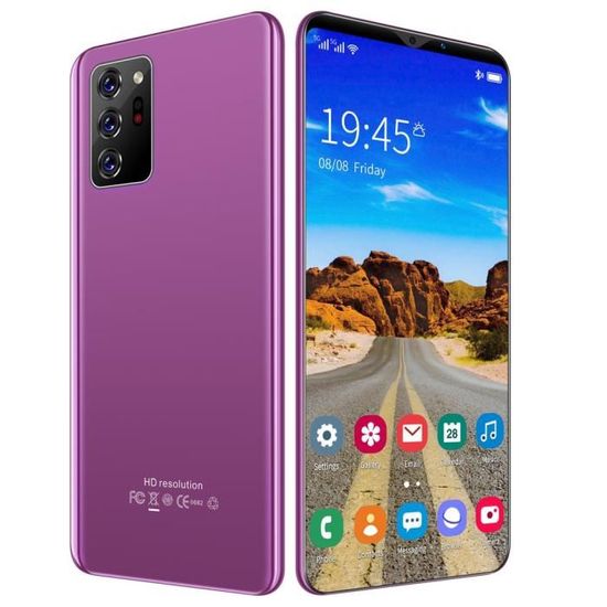 Note30 Plus Smartphone haute définition plein écran débloqué téléphone ...
