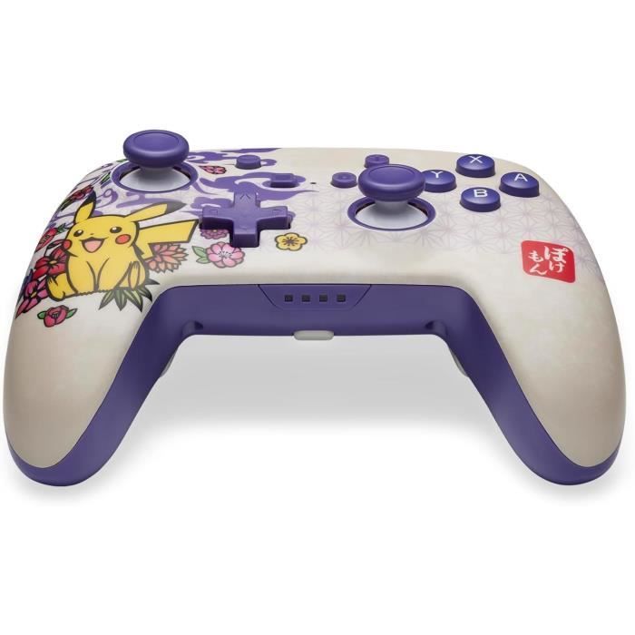 Manette sans fil - POWER A - Nintendo Switch - Pikachu Blossom ...