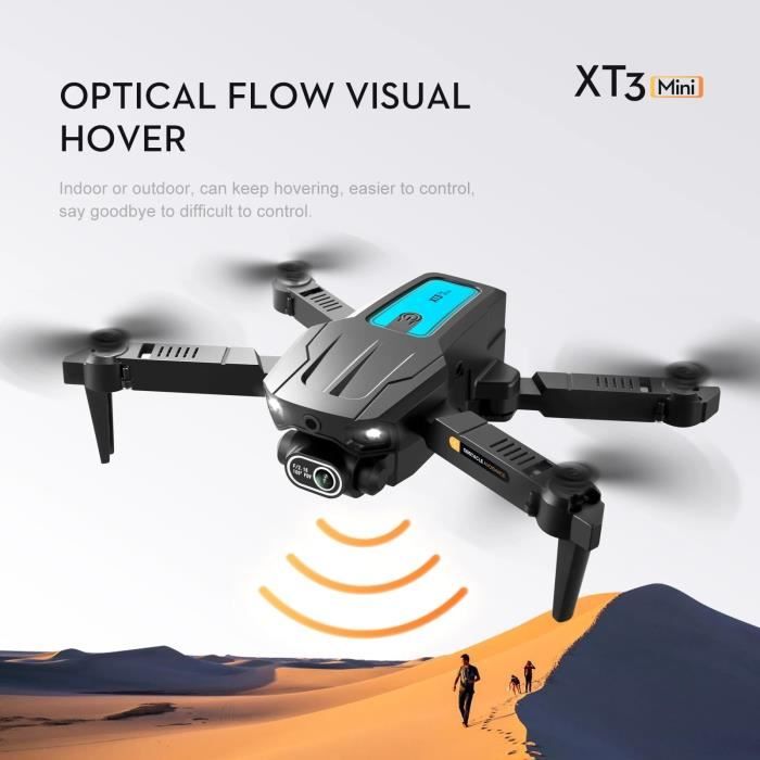 Simple-4K-3B-XT3 Mini RC Drone 4K HD WIFI FPV Obstacle Avoidance Height ...