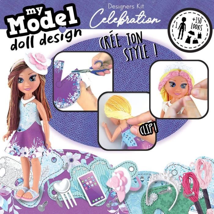 Jeu de mode - EDUCA - My Model - Doll Design - Celebrations - Cdiscount ...