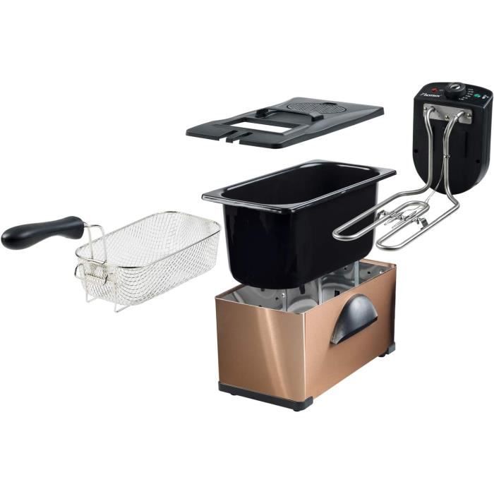 Friteuse À Huile Avec Technologie Zone Froide, 3,5 Litres, Avec ...