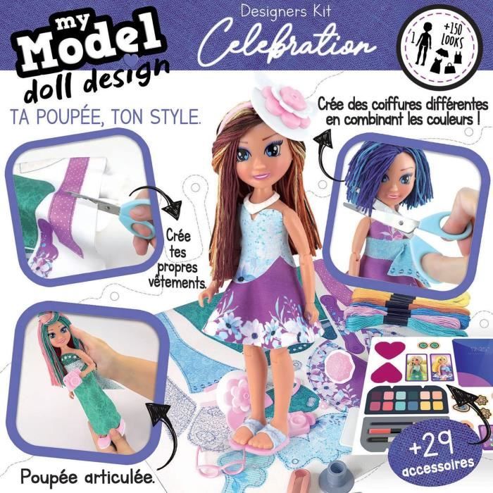 Jeu de mode - EDUCA - My Model - Doll Design - Celebrations - Cdiscount ...