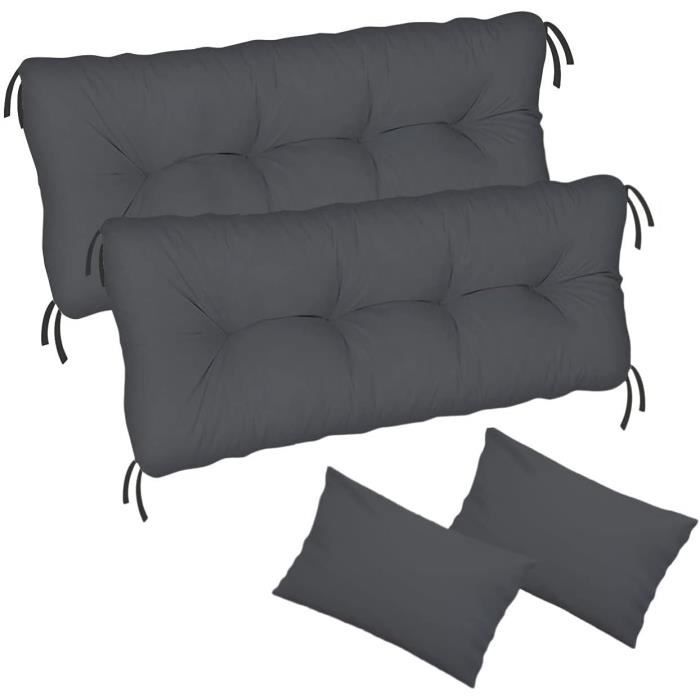 Coussin imperméable pour balancelle de Jardin, Matelas 100x50x50 pour ...