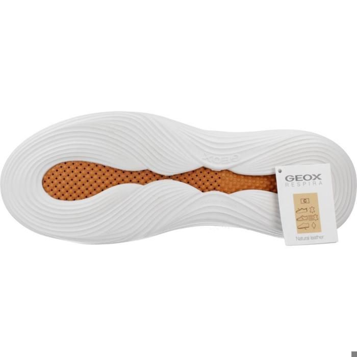 Chaussure Geox Modèle D Fluctis - Coleur Blanc Blanc - Cdiscount Chaussures
