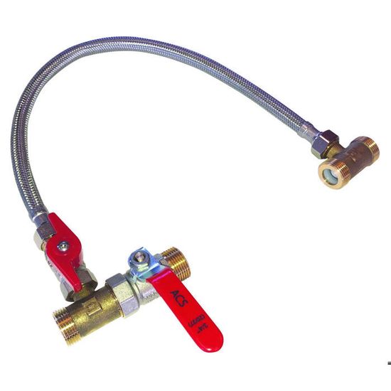 Kit By-pass standard avec flexible EPDM tresse inox 50 cm - traitement ...