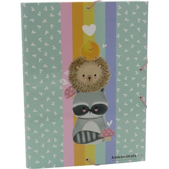 Kawanimals Classeur À Rabat Collection Forêt - Cdiscount Beaux-Arts et ...