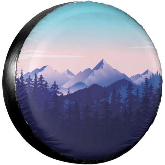 Housses Pneus Auto Couvre-Roue De Secours Couverture Universelle De ...