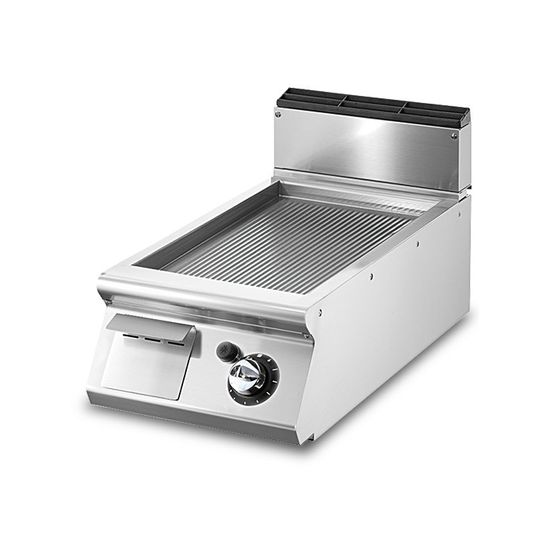 Fry-top gaz, top, plaque nervurée- Virtus - VS9040FTRGVT - Cdiscount Electroménager