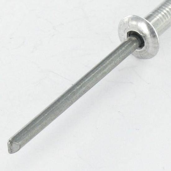 RIVET ECLATE ALUMINUM TIGE ACIER 4.8X30 TETE PLATE TRS ...