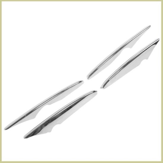 Cocosity Jeu de 4pcs Calandre Spoiler Phare Antibrouillard Chrome pour ...