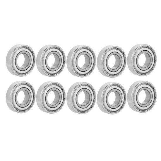 10 Pièces 6900ZZ Roulements à Billes à Double Blindage Roulements à ...