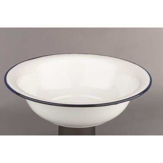 Ibili 903132 Cuvette en acier émaillé vitrifié 32 cm Blanche ...
