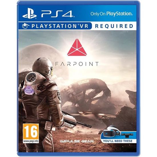 Jeu - Farpoint - PSVR PS4 (New) - Tir FPS - Coopération en ligne - Compatible Playstation VR ...