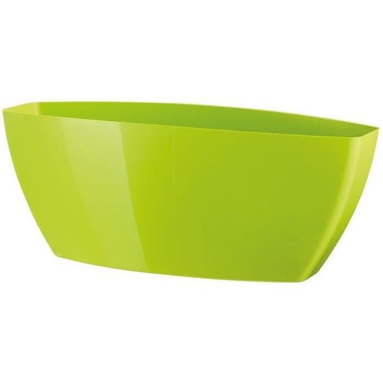 TERAPLAST - Pot long sunrise colour 35cm Cèdre - Cdiscount Jardin