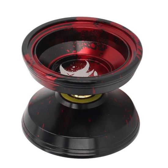 Yoyo professionnel en alliage d'aluminium - ZJCHAO - Rouge - Rotation ...