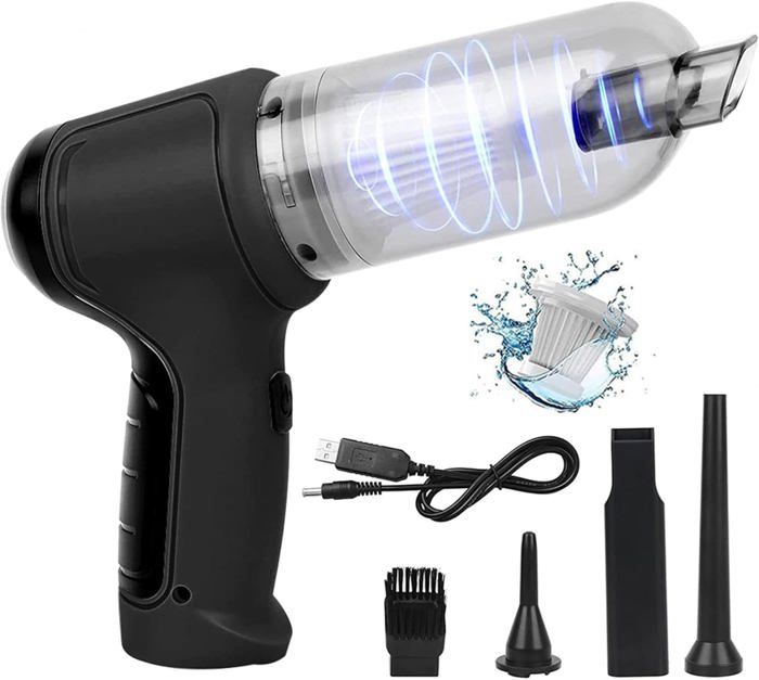Aspirateur De Table sans Fil Souffler Sucer Pomper 3 en 1 Aspirateur ...
