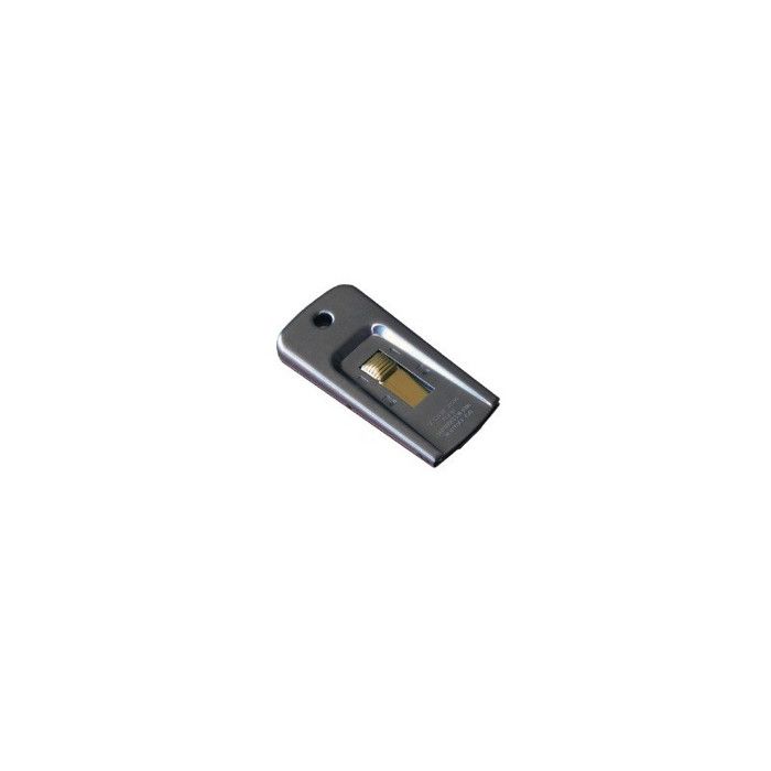 Grattoir métal de poche - PULEX - 4 cm - Mécanisme de verrouillage ...