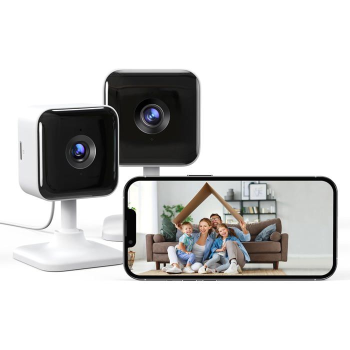 Camera Surveillance Interieur Maison Wifi 1080P Camera Surveillance ...