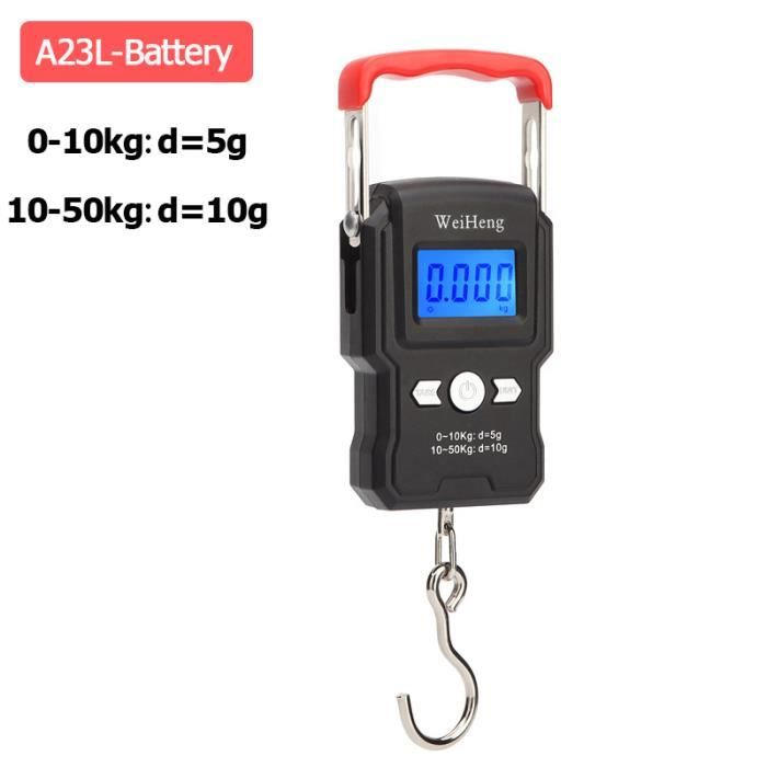 A23L-Battery - Balance électronique numérique LCD, balance à main pour ...
