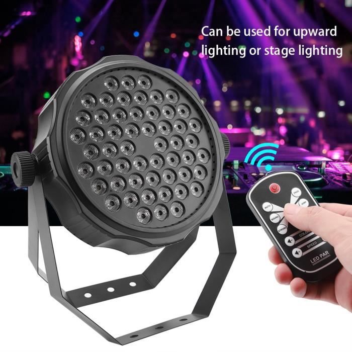 54 LED RGB Stage 54W Lampe DMX512 Club DJ Disco Party Allumant 220V ...