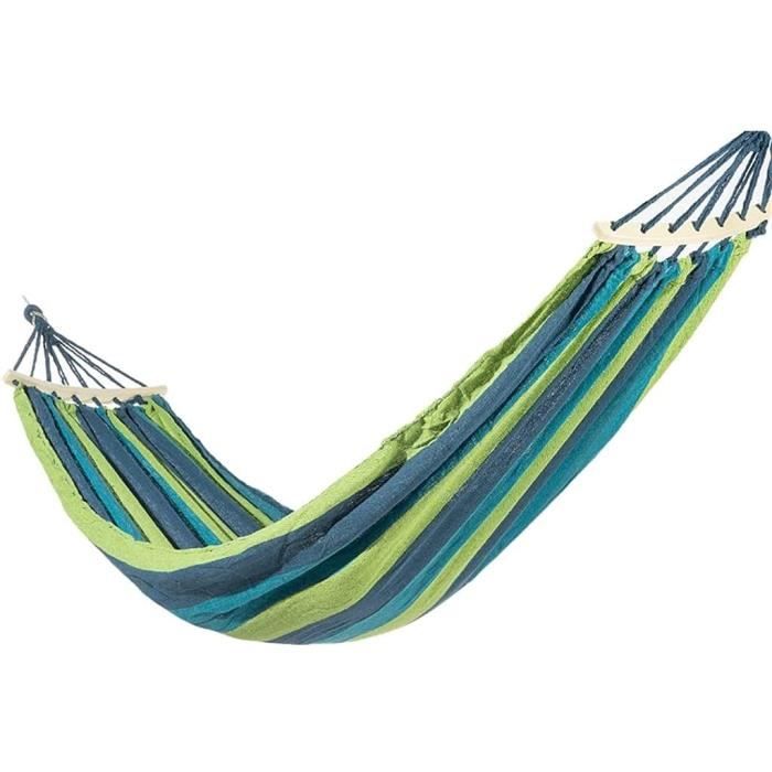 Hamac en Toile Hammocks Portables Hamac de Camping Single Hamac Swing ...