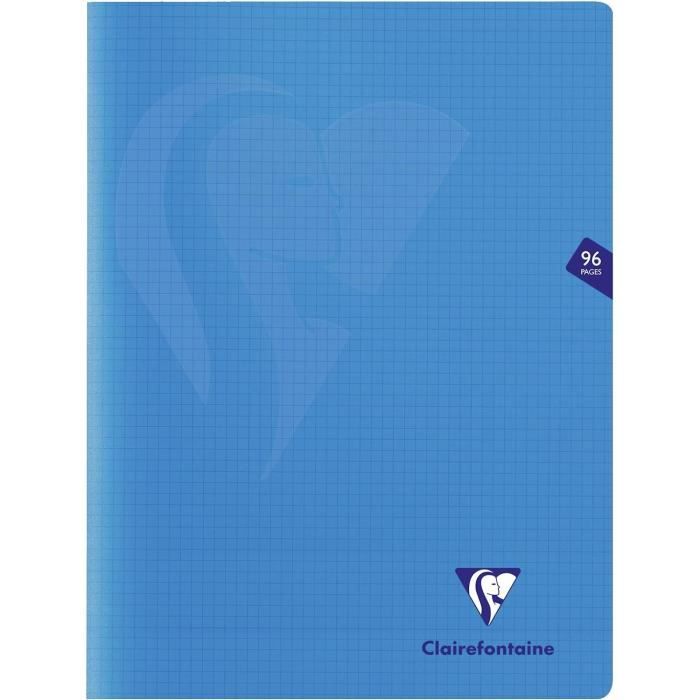 323362C Un Cahier Agrafé Mimesys Bleu - 24X32 Cm - 96 Pages Petits ...