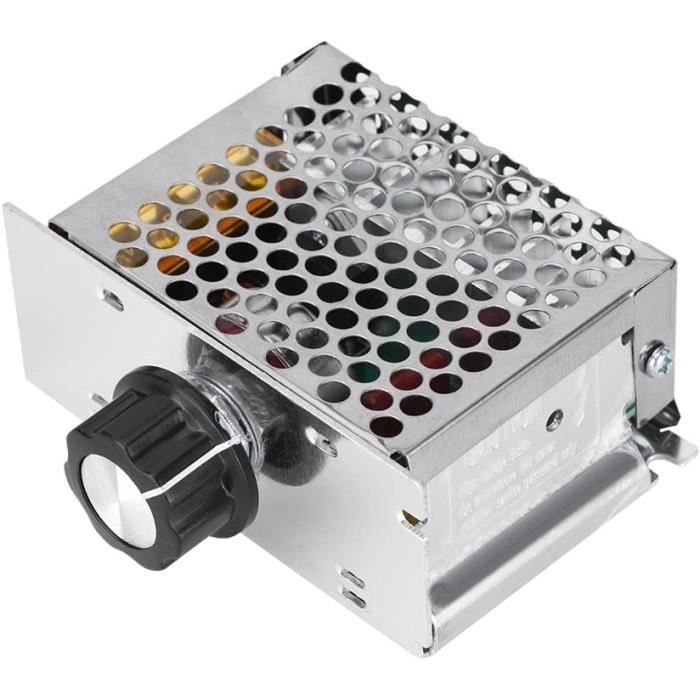 Variateur de vitesse pour moteur 220v, Régulateur tension AC 4000W 220V ...