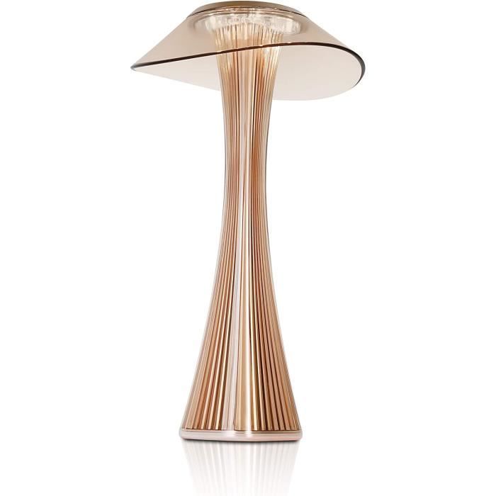 Lampe de table design rechargeable lampe à poser LED tactile - Dimmable ...