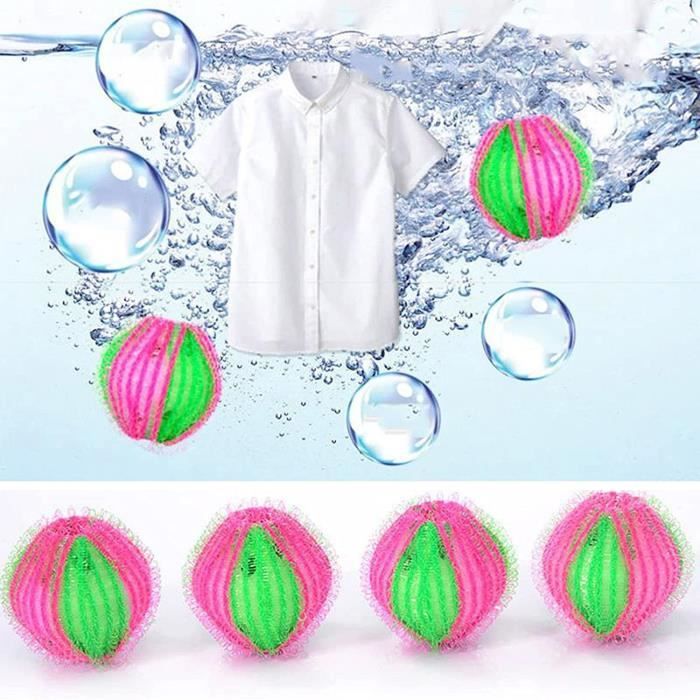 Magic Boule de Lavage, 6 Pièces Boules De Blanchisserie Réutilisable ...