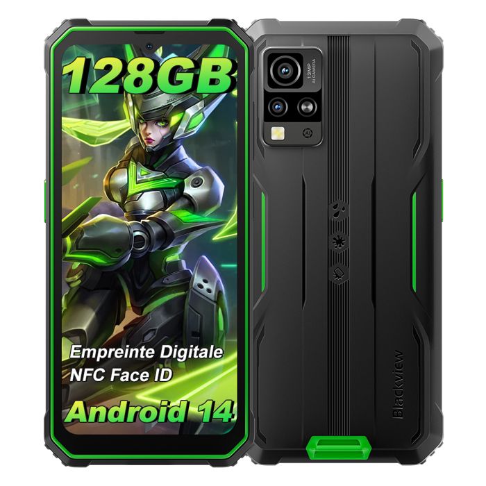 BLACKVIEW BV4800 PRO Smartphone - 12Go+128Go - 5180mAh - Android 14 - 6 ...