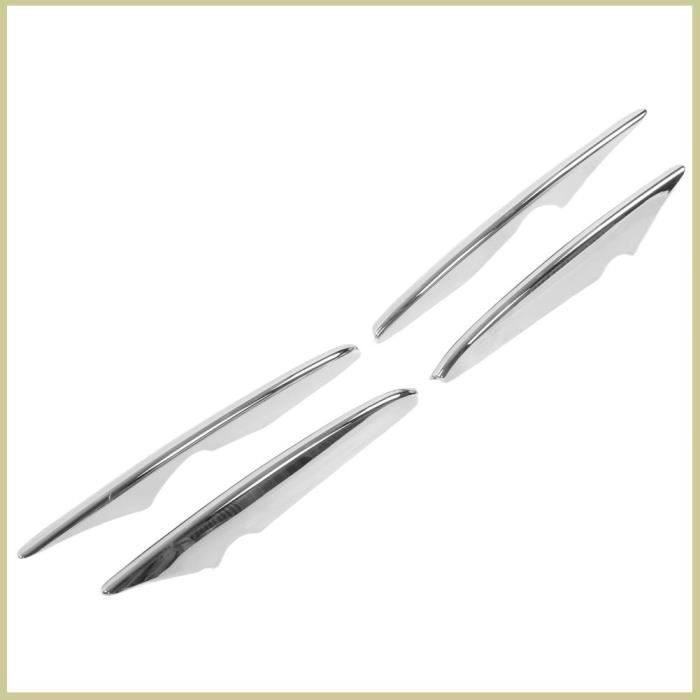 Cocosity Jeu de 4pcs Calandre Spoiler Phare Antibrouillard Chrome pour ...