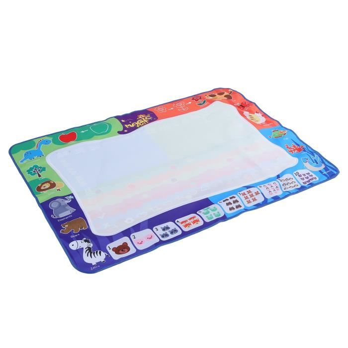 Drfeify Tapis de Dessin Enfant Mat Coloriage Eau Apprentissage Jouet ...