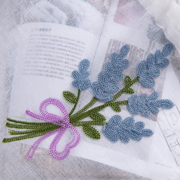 HEG Rideau D'Armoire Rideau Court De Cuisine Niveaux Cabinet Broderie ...