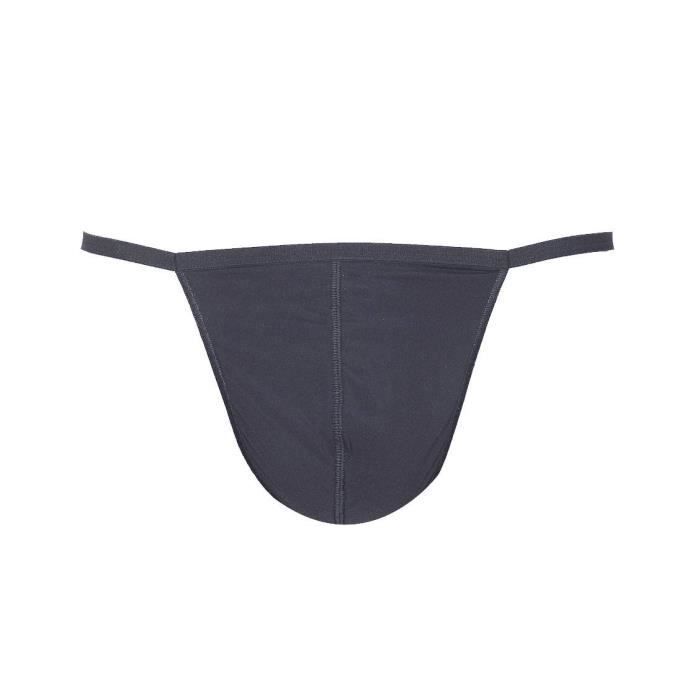 String pour homme - HOM - poids plume - sans coutures - noir Noir ...