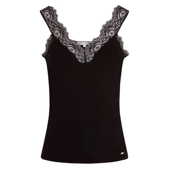 Top Morgan noir Noir - Cdiscount Prêt-à-Porter