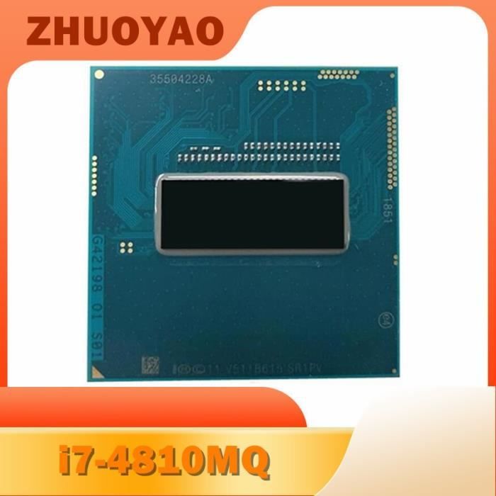I7-4810MQ i7 4810MQ SR1long 2.8 GHz facades-Core playback-Thread CPU ...