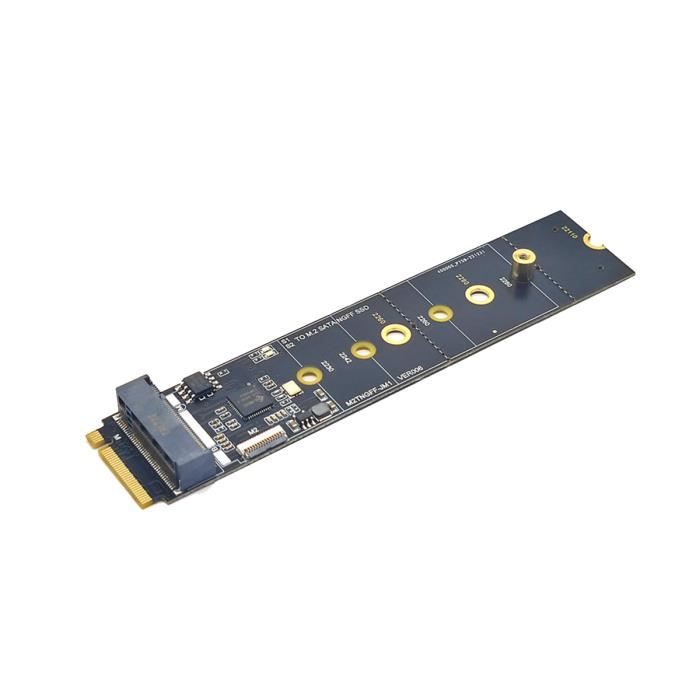 SODIAL-Carte D'Extension M2 KEY-M NVME PCI-E Vers SATA3.0 Vers Carte de ...