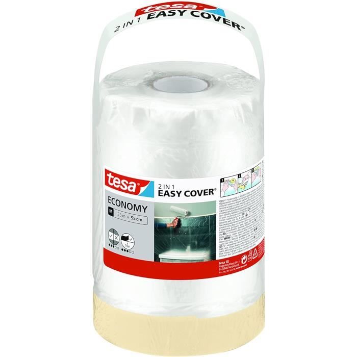 Easy Cover Film Economy - Film De Masquage 2 En 1 Pour Peinture Et ...