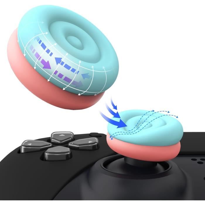 Capuchon Manette Pour Ps4-Ps5,Protection Joystick Pour Xbox Series X-S ...