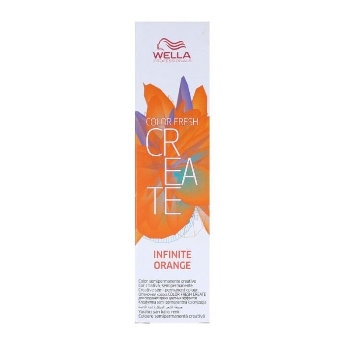Wella Color Fresh Create Infinite Orange 60 ml - Cdiscount Au quotidien